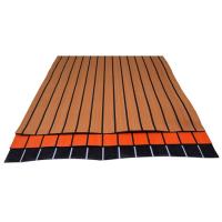 China Marine Grade EVA Non Slip Boat Decking with Custom Foam Flooring and 3M Adhesives for sale