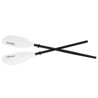 China Lightweight Aluminum Kayak Paddle WOOWAVE 2-Piece Oar for Smooth Paddling for sale