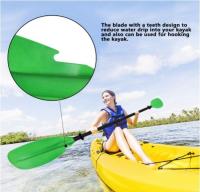 China Adjustable 2 Pieces Paddle for Stand-Up Board Woowave Easy Packable Kayak Oar Paddle for sale