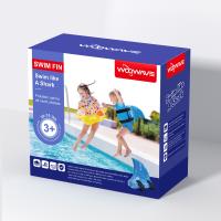 China Blue EVA Float Product Beginner Kick Board Swimming Trainer with Adjustable Belts for sale