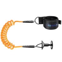 China 1.3-1.4m Length Surf Leash Unisex Applicable People OEM Surfboard Leash for sale