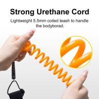 China 1.3-1.4m Length Surf Leash Unisex Applicable People OEM Surfboard Leash for sale