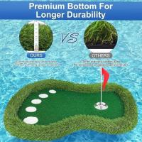 China Experience Realistic Putting at Home with Woowave Outdoor Float Putting Mat Cages Mats for sale