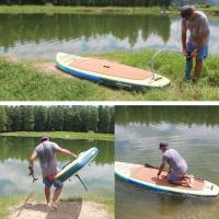 China Elevate Your Paddle Boarding Experience with Our Custom EVA Foam and Fiberglass Board for sale