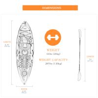 China Explore the Waters with Our Durable Adult Kayak Bubble Film and Plastic Bag Included for sale
