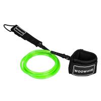 China SUP Surfboard Leash Surf Straight leash Red for 6'7'8'9'10'11'12' boards by Woowave OEM for sale