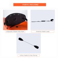China 1.8M Kids Canoe Sit on Top Kayak Canoe Fishing Kayak with Accessories by WOOWAVE for sale