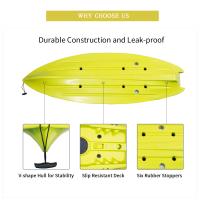 China Woowave 2.2m Children Kid Sea Kayak Canoe with Accessories 14kgs/31lbs Paddlers Max 1 for sale