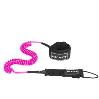 China Polyurethane Coil Surfboard Wire Rope Leash for Inflatable SUP Canoe Kayak Accessories for sale