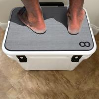 China Customize EVA Foam Mat Cooler Pads for Cooler Box Grey Wood Color Hiking Accessories for sale