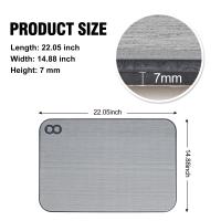 China Customize EVA Foam Mat Cooler Pads for Cooler Box Grey Wood Color Hiking Accessories for sale