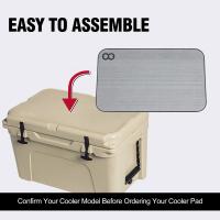 China Cooler Box Woowave Design Custom Color Hiking Cooler Pad Anti Slip EVA Foam Mat for sale