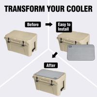 China Cooler Box Woowave Design Custom Color Hiking Cooler Pad Anti Slip EVA Foam Mat for sale