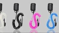 China Coiled Wrist Leg Rope Leash for Inflatable SUP Paddle Board Kayak Single Layer Padded for sale