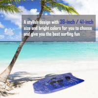 China EPS XPE HDPE Folding Mini Surfboard Lightweight and Easy to Store Rider Height 4'-5'7 for sale