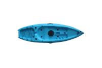 China 220*66*25cm 1 Person Kayak Family Fishing Plastic Kayak with Kayak Seat NO Inflatable for sale