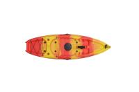 China Single Person 2.2m Sit on Top Kayak with Paddle and Seat Made of LLDPE/HDPE Material for sale