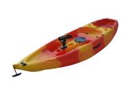China Single Person 2.2m Sit on Top Kayak with Paddle and Seat Made of LLDPE/HDPE Material for sale