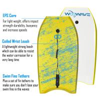 China Lightweight 36inch Surfboard Bodyboard with 1.17lbs Weight and Up to 65lbs Load Capacity for sale