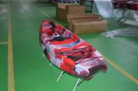 China Hull Material LLDPE Woowave 2.2m Customized Safety Plastic Sit-on-Top Kayak for 1 Person for sale
