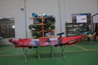 China Hull Material LLDPE Woowave 2.2m Customized Safety Plastic Sit-on-Top Kayak for 1 Person for sale