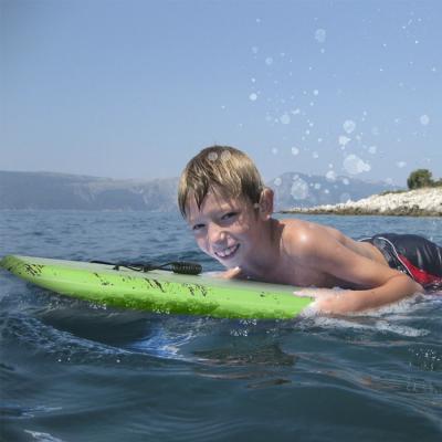 China Kids' EVA Surf Bodyboard with Leash Rider Height 4'-5'7'' 120cm-170cm Custom Design for sale