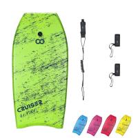 China Kids' EVA Surf Bodyboard with Leash Rider Height 4'-5'7'' 120cm-170cm Custom Design for sale
