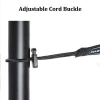 China Rubber Logo Woowave Multi color Fishing Kayak Paddle Leash with Coiled Rope 61.42inch for sale