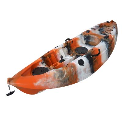 China 2.7M Single One Person Canoe Kayak Fishing Kayaks with 130kgs/287lbs Load Capacity for sale