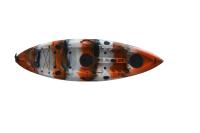 China 2.7M Single One Person Canoe Kayak Fishing Kayaks with 130kgs/287lbs Load Capacity for sale
