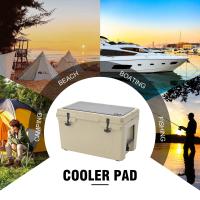China Waterproof Rubber Cooler Pad for RTIC 45 Brush Grooved Surface Marine Flooring Decking for sale