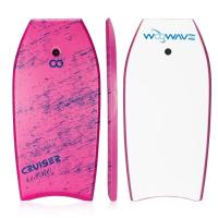 China Lightweight 41'' Rose Red EVA XPE Surfing Surf Bodyboard for Customer Requirements for sale