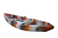 China 2.7M Single One Person Canoe Kayak Fishing Kayaks with 130kgs/287lbs Load Capacity for sale