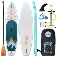 China Lakes Rivers Occasion Woowave Inflatable Paddle SUP Board with Sup Leash Accessories for sale