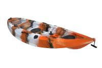 China 2.7M Single One Person Canoe Kayak Fishing Kayaks with 130kgs/287lbs Load Capacity for sale