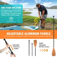 China Lakes Rivers Occasion Woowave Inflatable Paddle SUP Board with Sup Leash Accessories for sale