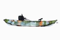 China 2.7M Adult Canoe Kayak Sit On Top Plastic Fishing Sea Kayak 20kgs/44lbs NO Inflatable for sale