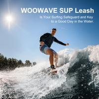 China Stainless Steel Double Swivels 6'7'8'9'10'11' Custom Leg Rope TPU Surfboard Surf Leash for sale