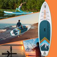 China Stand Up Surf Race Board 11'6'' Inflatable Paddle Board with Pump and 10kgs Weight for sale