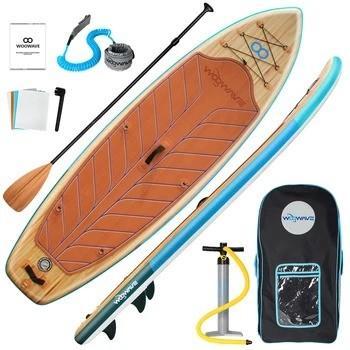 China Customized Color Surf Leash Woowave ISUP Bodyboard 10'2'' for Lakes Rivers and Design for sale