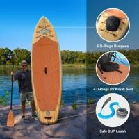 China Customized Color Surf Leash Woowave ISUP Bodyboard 10'2'' for Lakes Rivers and Design for sale