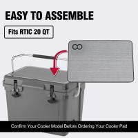 China RTIC 20 Cooler Box Pad 16.73*10.83inch Size with Adhesive and Anti Slip Foam Mat for sale