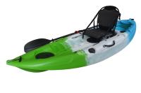 China 20kgs/44lbs LLDPE Kayak Plastic Kayak 270*78*40cm 1 Person Boat with Seat and Paddle for sale