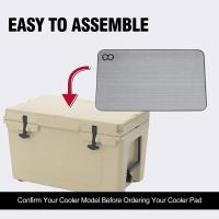 China Customized EVA Material Foam Cooler Box Pad for RTIC 45 23.82*13.27inch 7mm Thickness for sale