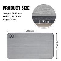 China Customized EVA Material Foam Cooler Box Pad for RTIC 45 23.82*13.27inch 7mm Thickness for sale