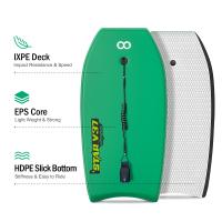 China 18.3 Inch Board Width WOOWAVE Custom 33/37/41inch Light Weight Body Boards for Adult for sale