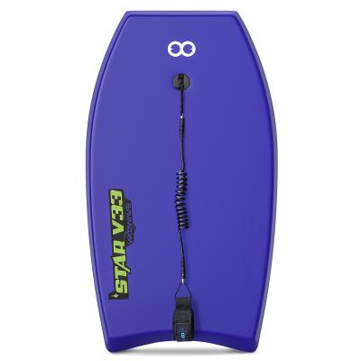China Lightweight Customized Bodyboard for Surfing 33 Inch Length Up to 65lbs Rider Weight for sale