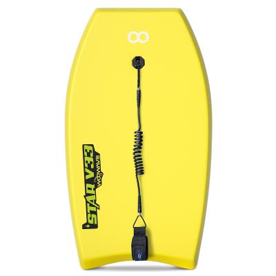 China Blue/yellow/green 33'' IXPE Body Board for Kids EPS Core Water Sport Surfing Bodyboards for sale