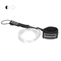 China TPU 10ft Surfing Surfboard Surf Leash with Rubber Logo/Silk Logo 0.16-0.4kg for sale