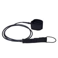 China 7mm 5ft-10ft Kiteboarding Customized Color SUP Regular Essential Leash with Silk Logo for sale
